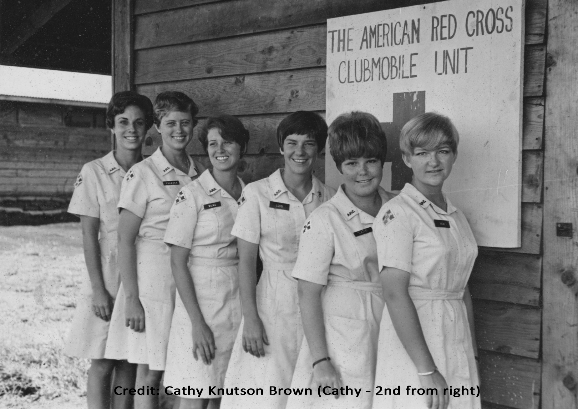 Meet Red Cross Donut Dollie Cathy Knutson Brown | THE DONUT DOLLIES