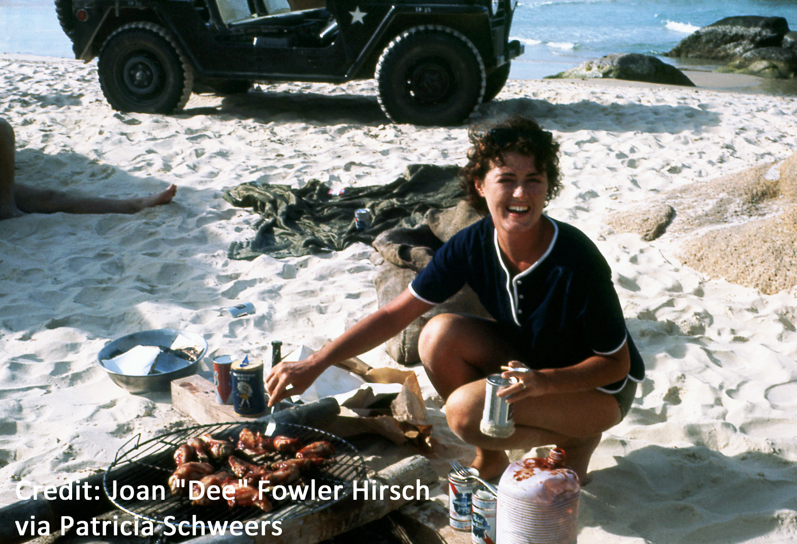 !Joan “Dee” Fowler Hirsch – vn4 – Jody Reynolds on the beach (’65-66 ...