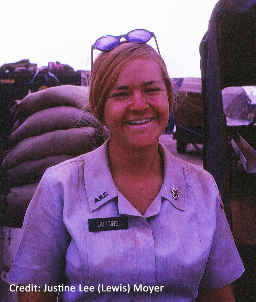 Meet Red Cross Donut Dollie Justine Lee (Lewis) Moyer | THE DONUT DOLLIES