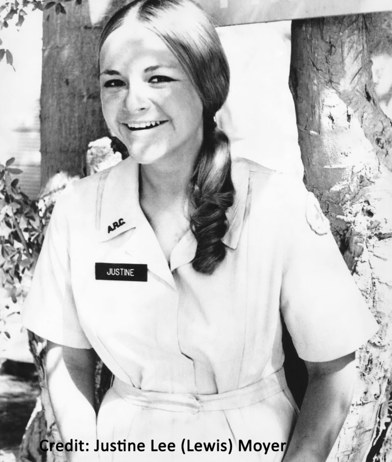 Meet Red Cross Donut Dollie Justine Lee (Lewis) Moyer | THE DONUT DOLLIES