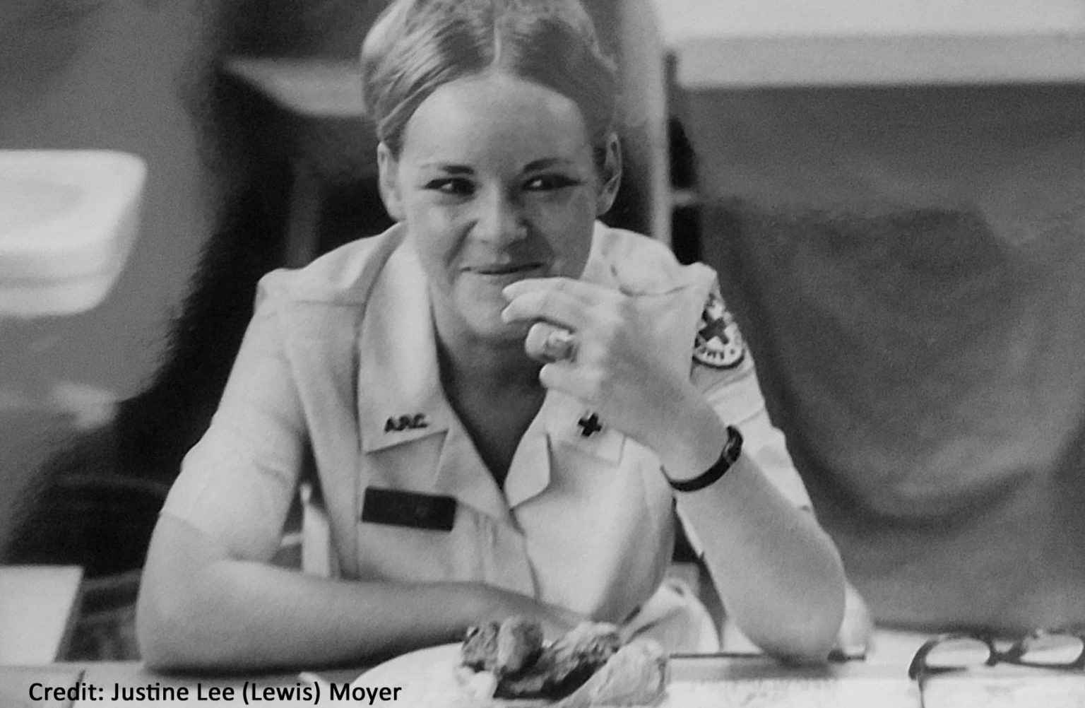 Meet Red Cross Donut Dollie Justine Lee (Lewis) Moyer | THE DONUT DOLLIES